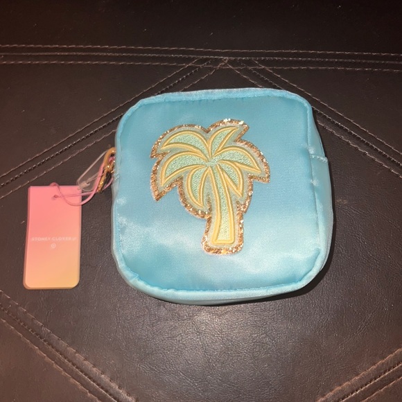 Stoney Clover Lane | Bags | New Stoney Clover Lane Palm Tree Pouch ...